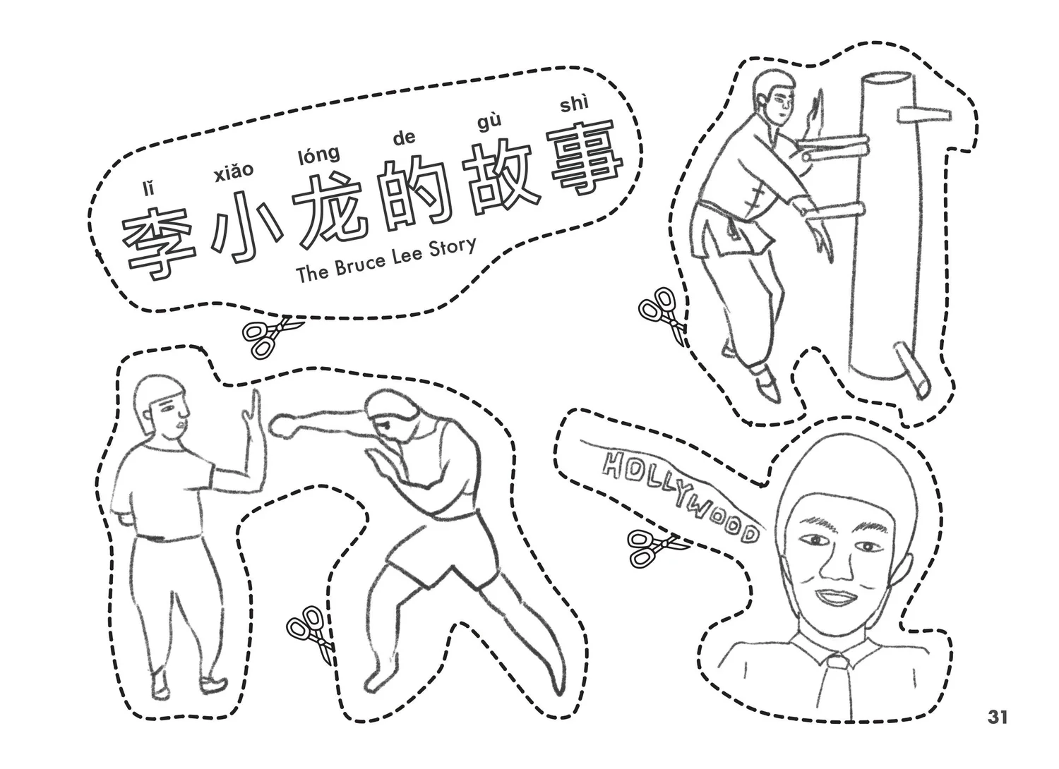 Printable Bruce Lee Coloring Pages / Search Q Bruce Lee Cartoon Tbm ...