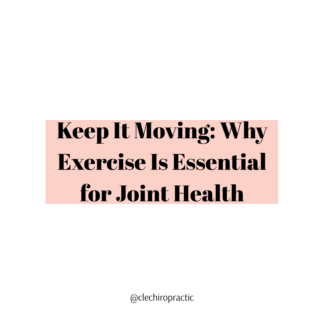 Keep It Moving: Why Exercise is Essential for Joint Health — Cleveland ...