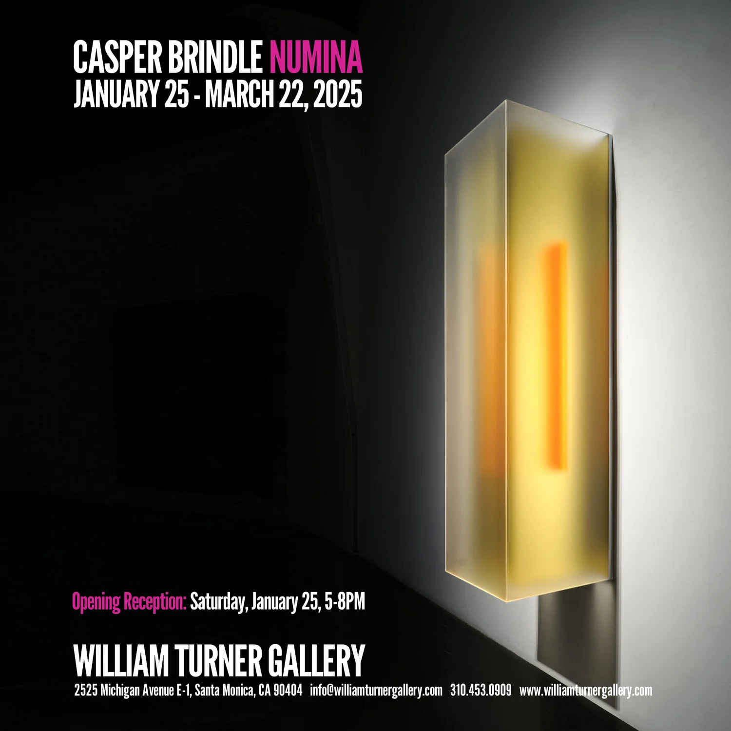CASPER BRINDLE: NUMINA — William Turner Gallery