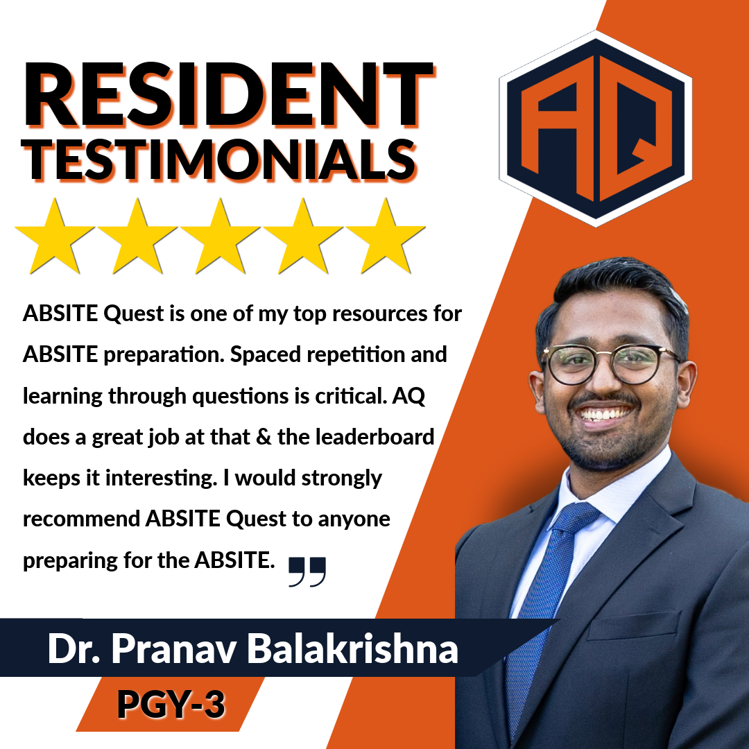 ABSITE Quest | Surgical Question Bank + Exam Prep!