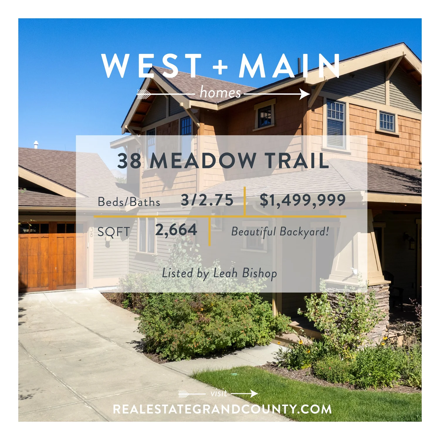 Just Listed: Breathtaking Views of Cozen Meadows and the Majestic ...