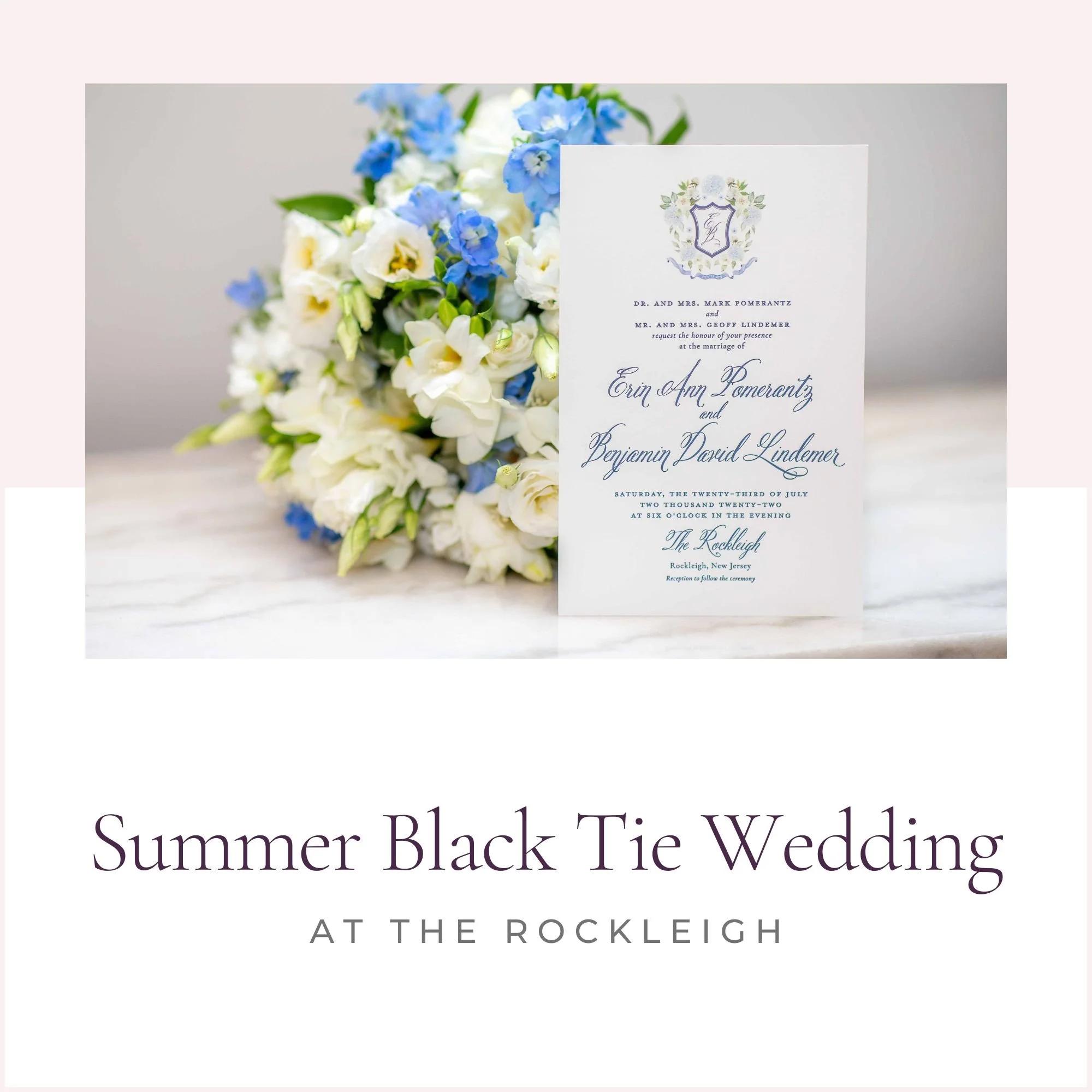 Turnage + Watts I Wedding Invitations + Design I Annapolis Maryland