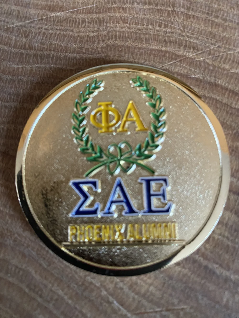 SAE Phoenix Alumni Coin Marker — PHOENIX - SAE ALUMNI, INC