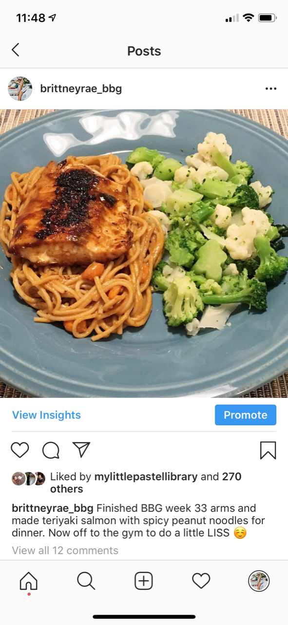 FAQ: "What was your diet like at the beginning of BBG" — BRITTNEY RAE