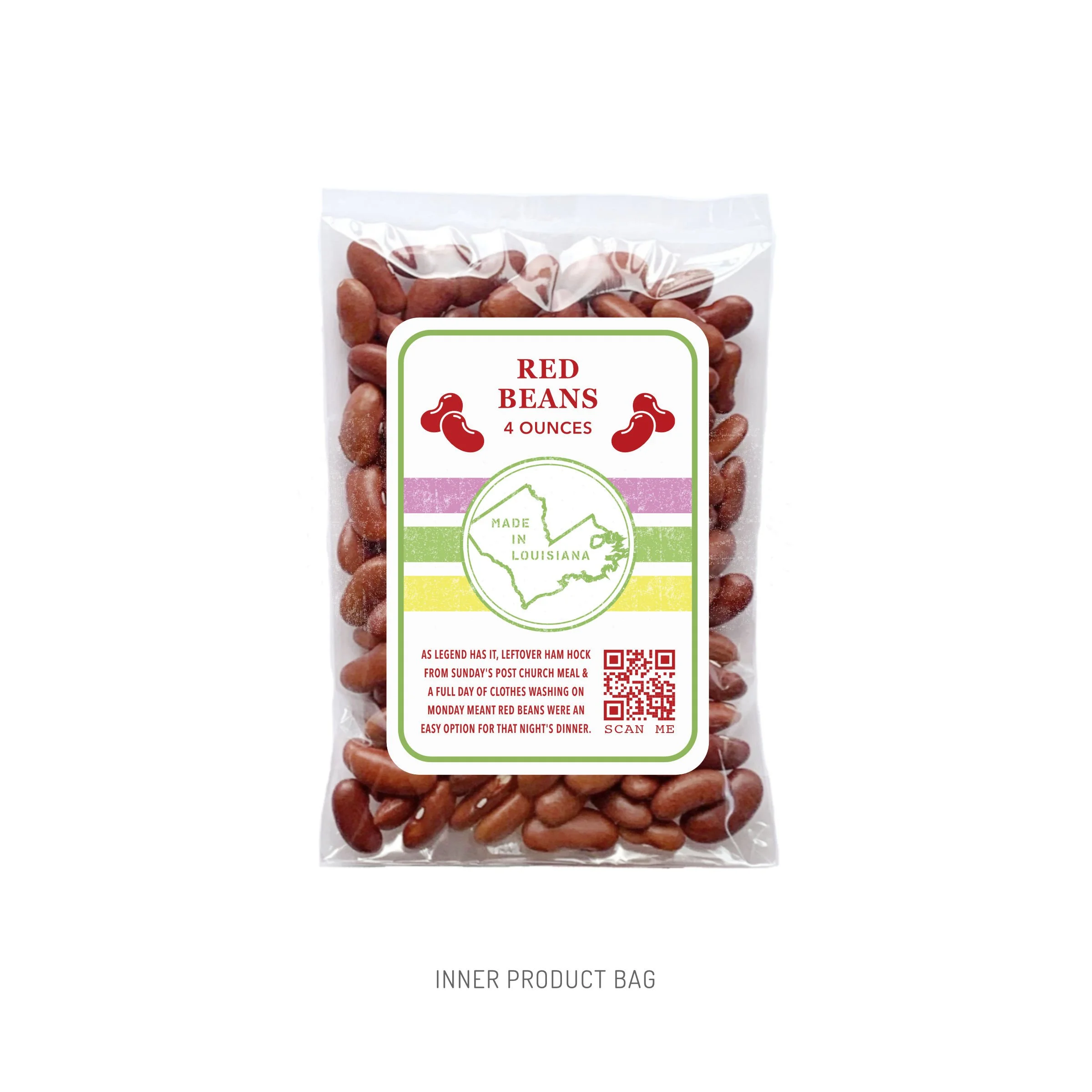 Mardi Gras Red Beans - 50 Pack — Grounds Krewe