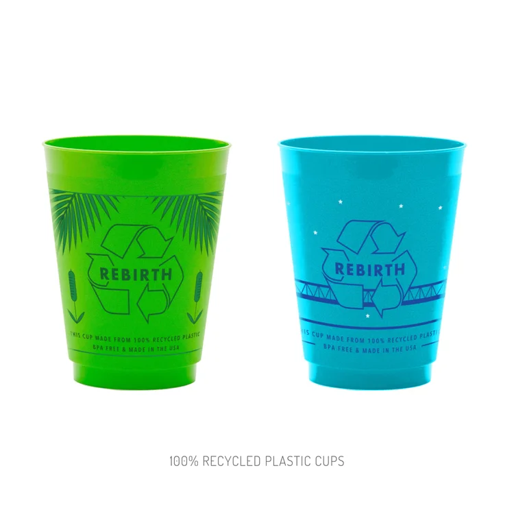 Recycled Plastic Cup — Grounds Krewe