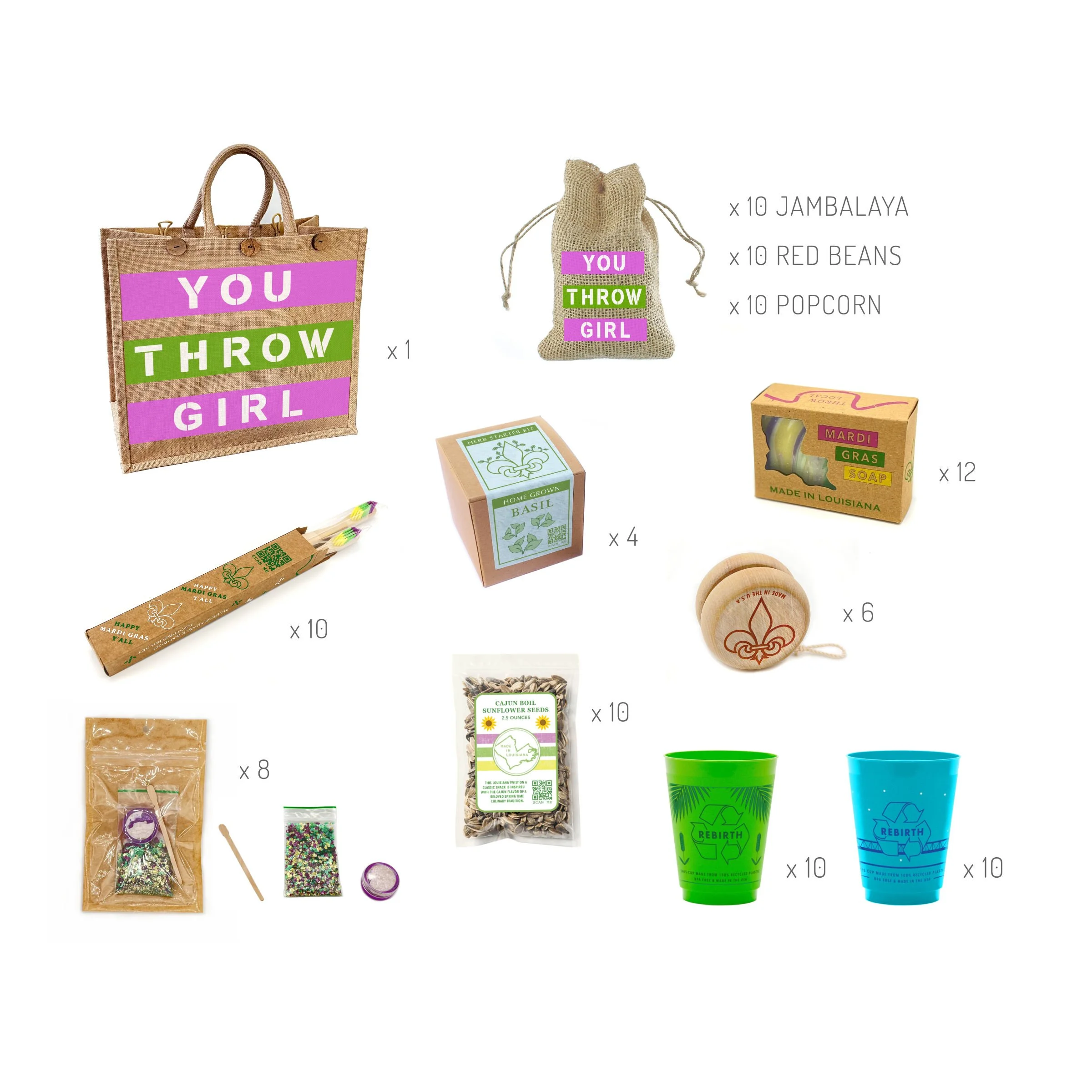 Sustainable Throw Catalog — Grounds Krewe