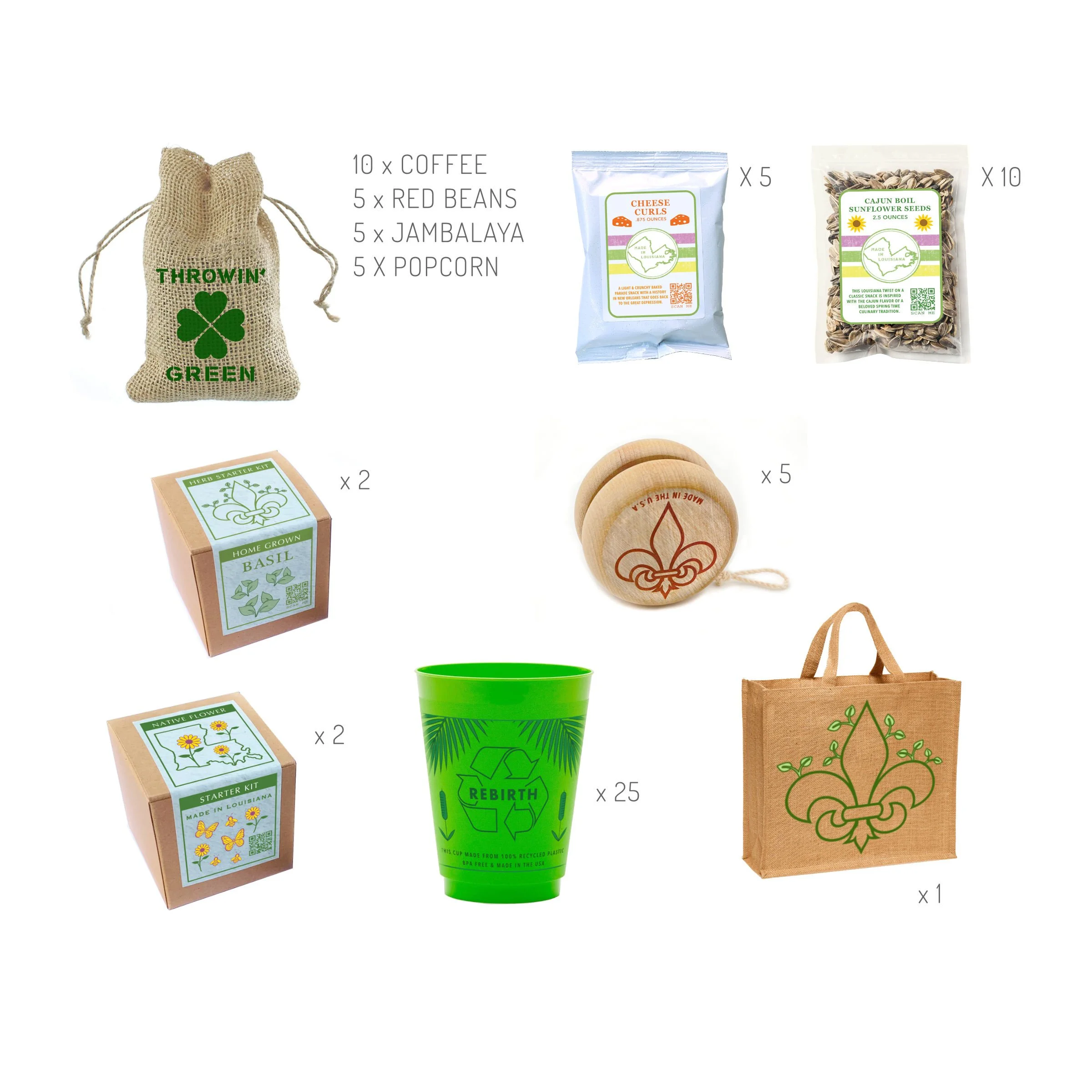 Sustainable Throw Catalog — Grounds Krewe