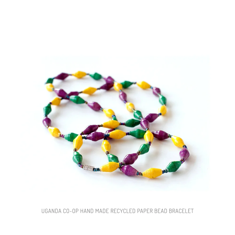 Recycled Paper Beads