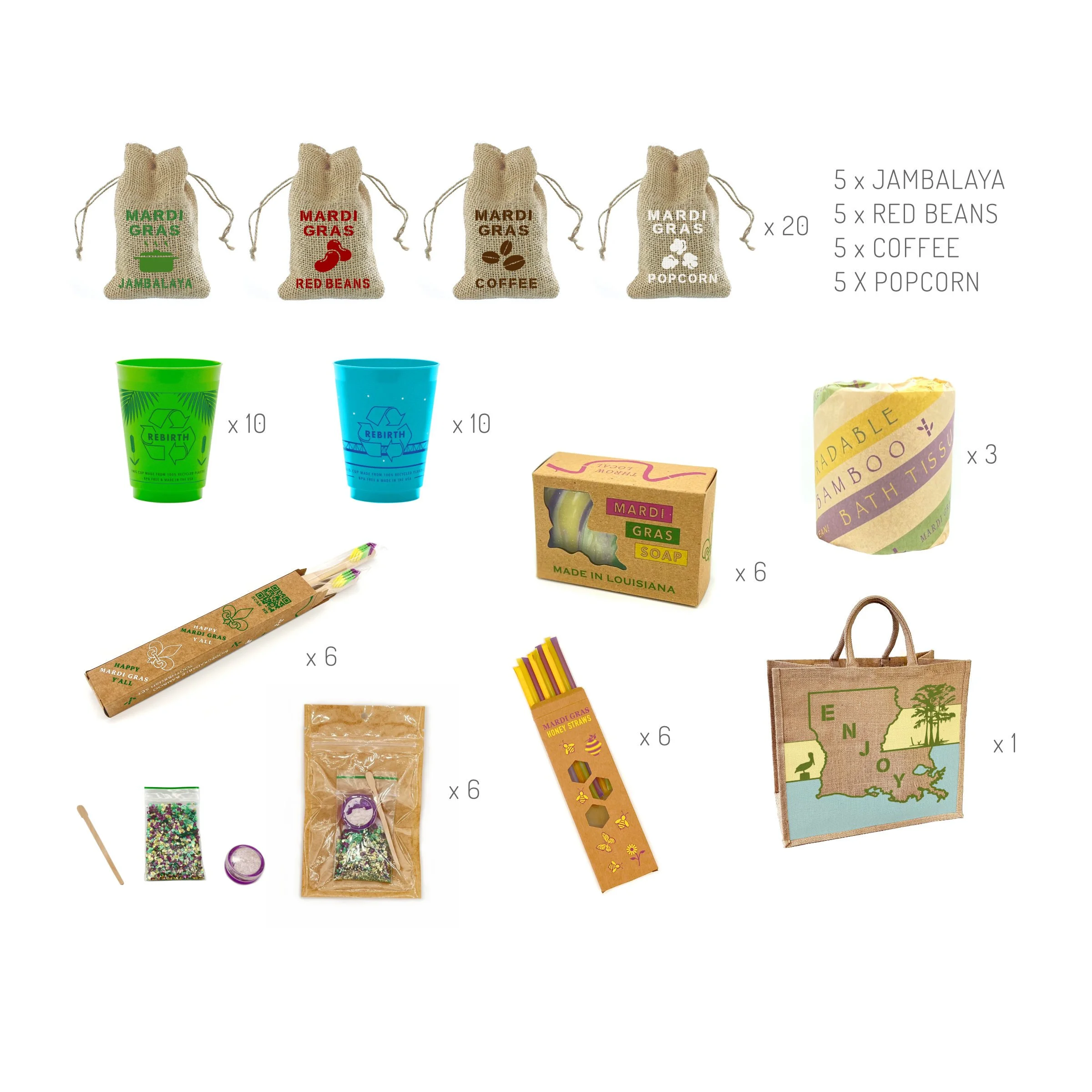 Sustainable Throw Catalog — Grounds Krewe