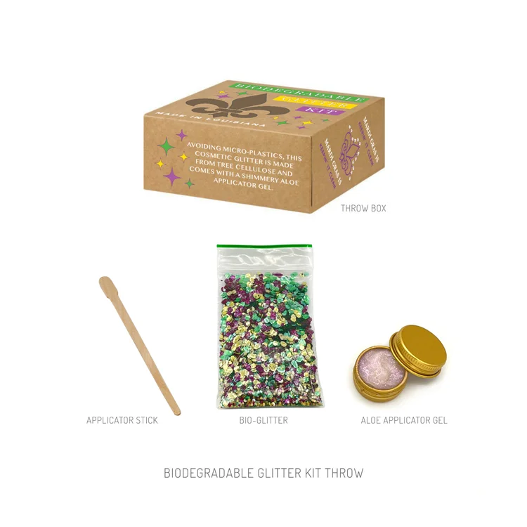 Biodegradable Glitter Kit — Grounds Krewe