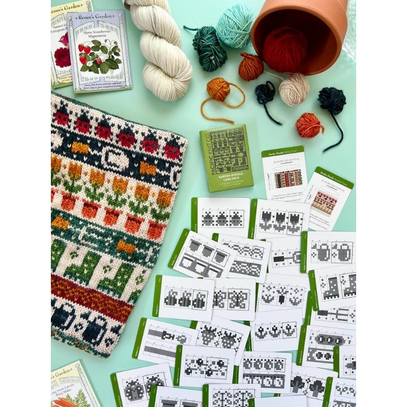 Pacific Knit Co Doodle Deck Colourwork Knitting Cards — Cookston Crafts ...