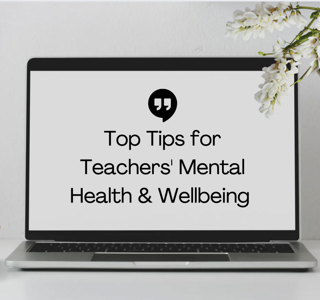Top Tips For Teachers' Metal Health and Wellbeing — Today I Learnt...