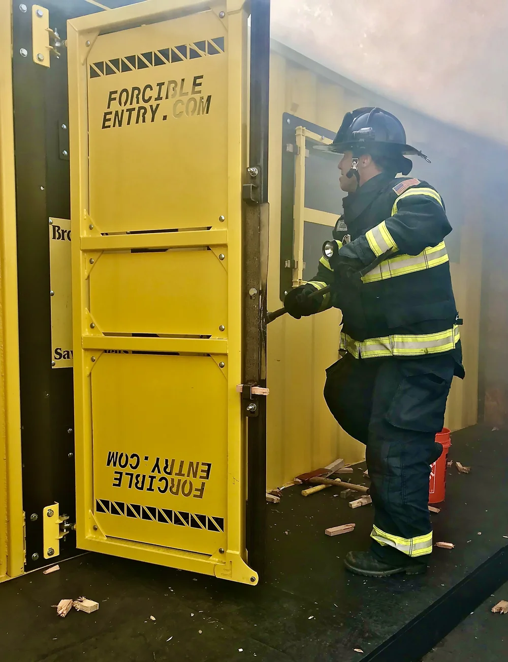 Forcible Entry Door Prop - Security Screen Door - Breaching Door ...