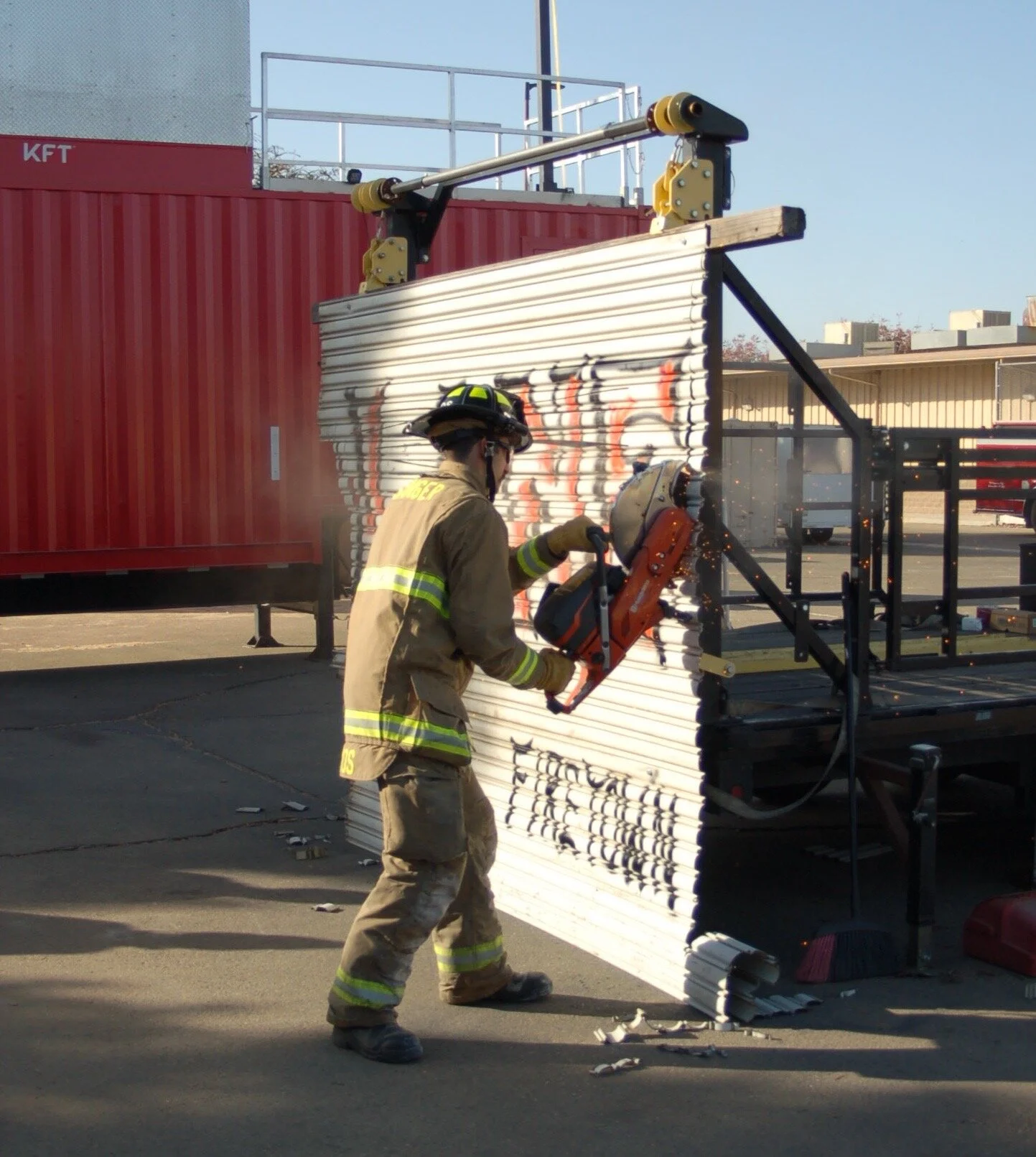 Forcible Entry Prop - Roll Up Door Prop — Forcible Entry, Inc.