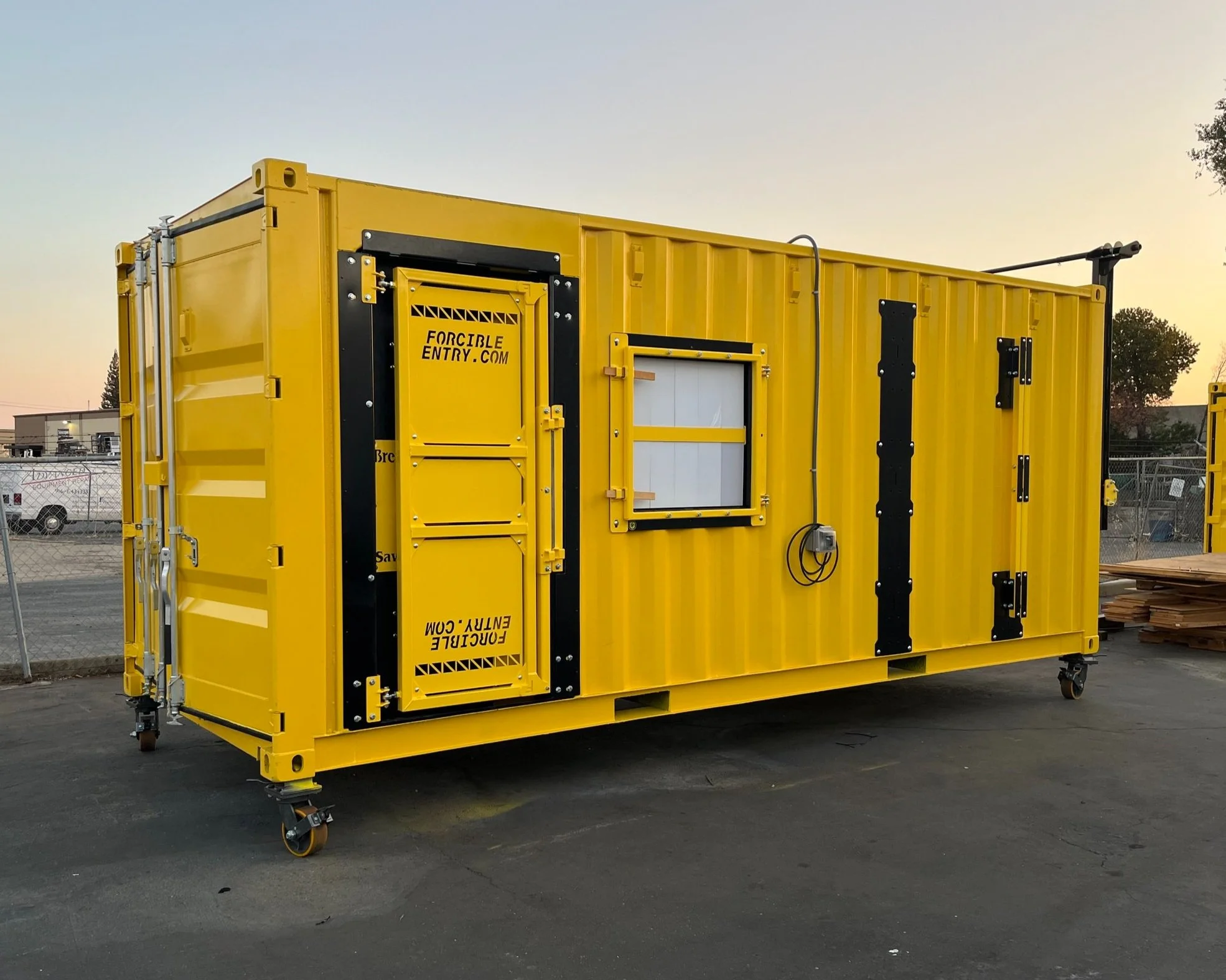 Shipping Container Training Structures — Forcible Entry, Inc.
