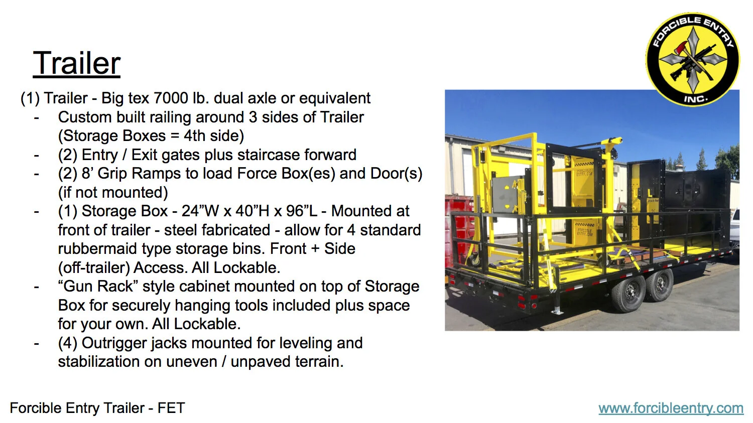 Trailer Presentation — Forcible Entry, Inc.