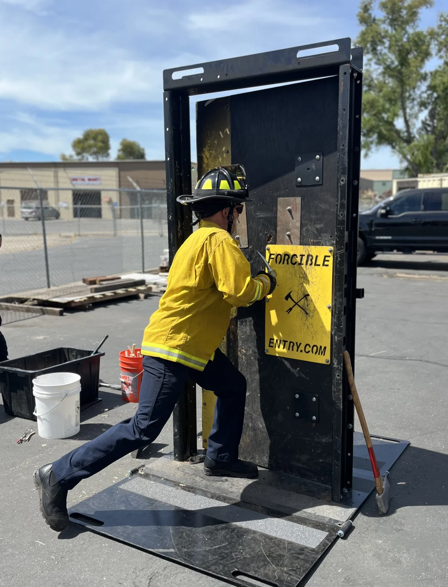 Forcible Entry Inc Catalyst Force Entry Door - Training Prop for Breaching and Forcible Entry ...