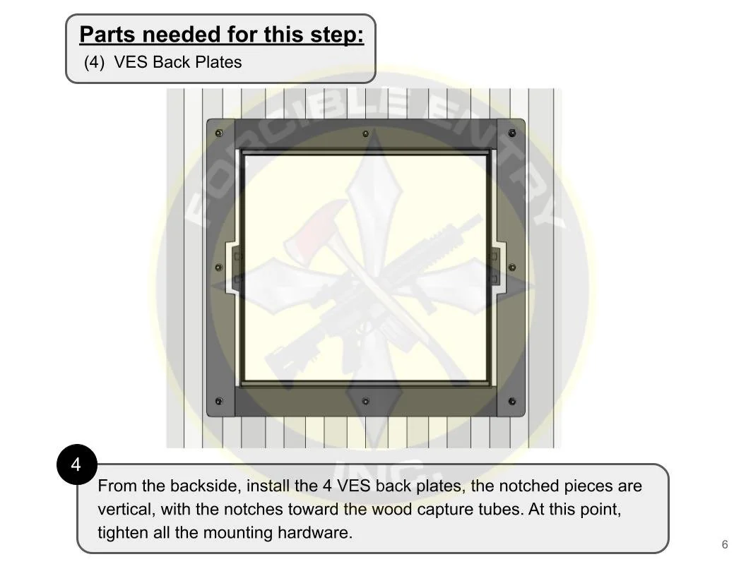 VES Installation Manual — Forcible Entry, Inc.
