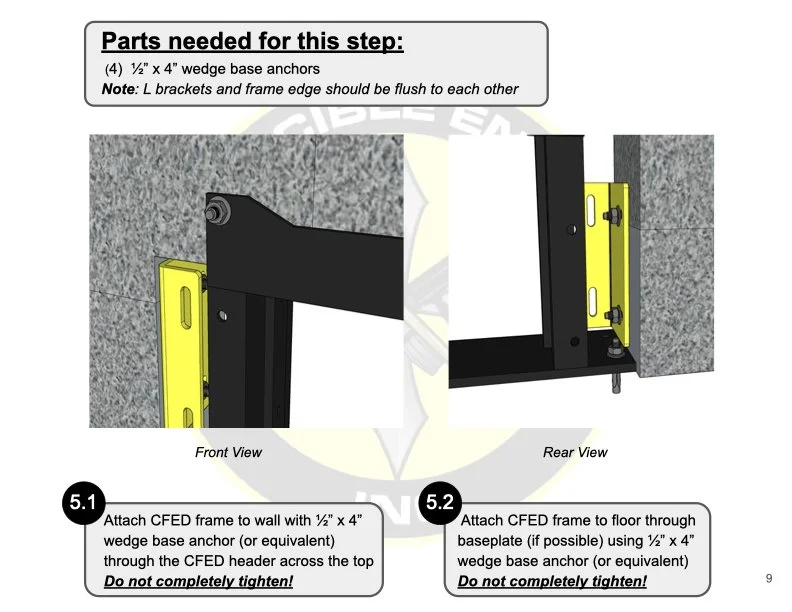 CFED-DM Installation Manual — Forcible Entry, Inc.