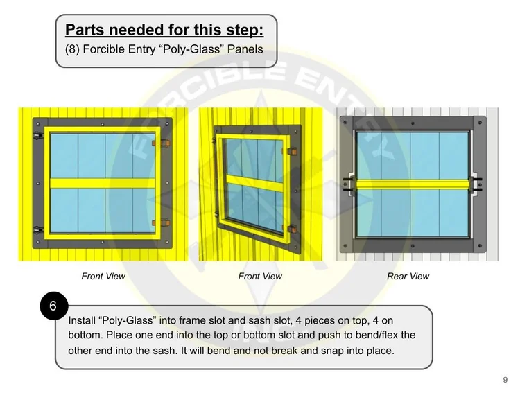 VES Installation Manual — Forcible Entry, Inc.