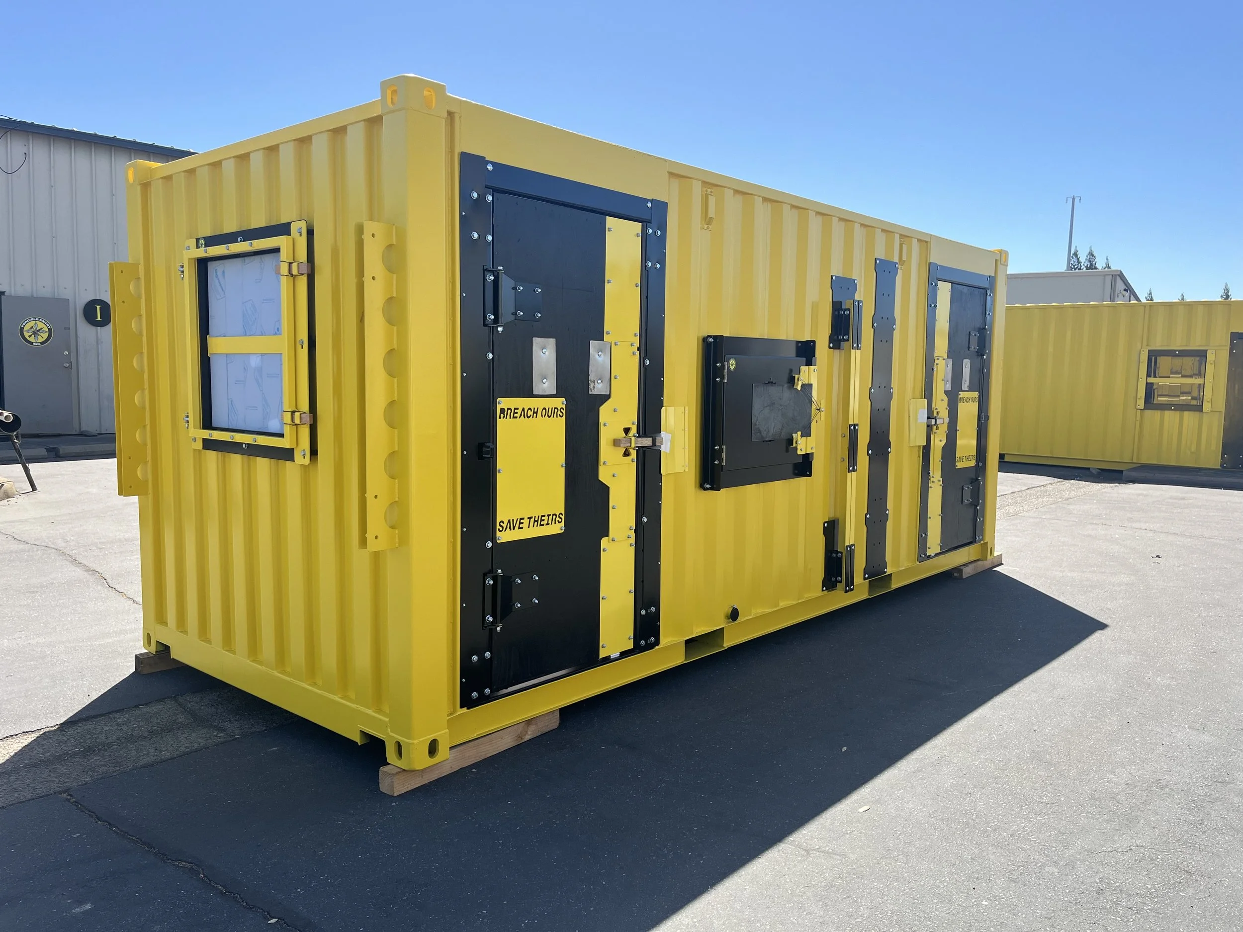 Shipping Container Training Structures — Forcible Entry, Inc.