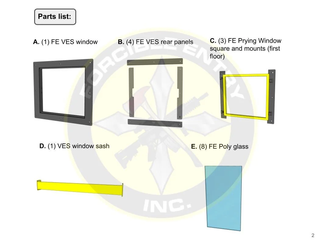 VES Installation Manual — Forcible Entry, Inc.