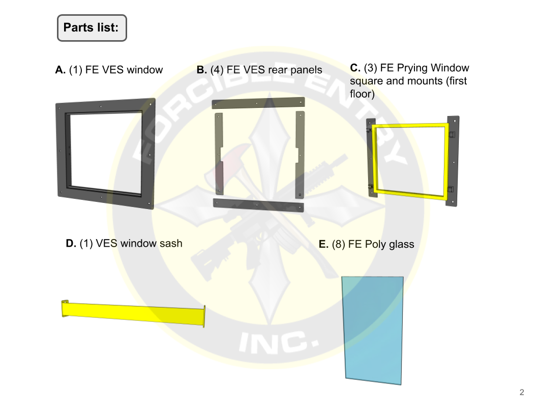 VES Installation Manual — Forcible Entry, Inc.