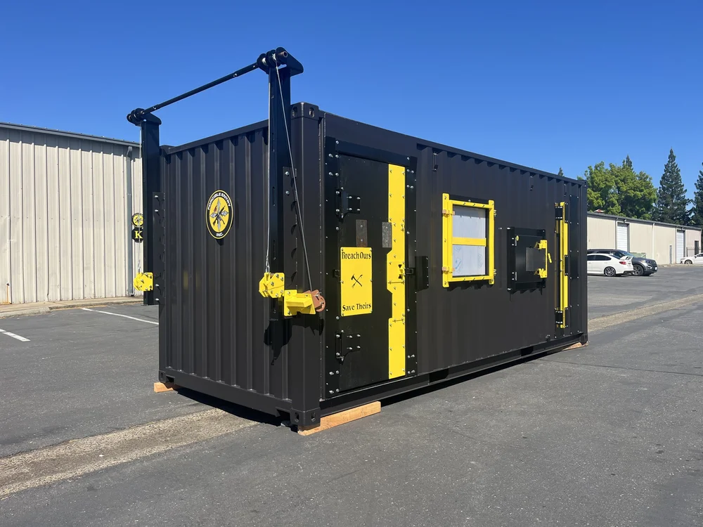 Shipping Container Training Structures — Forcible Entry, Inc.