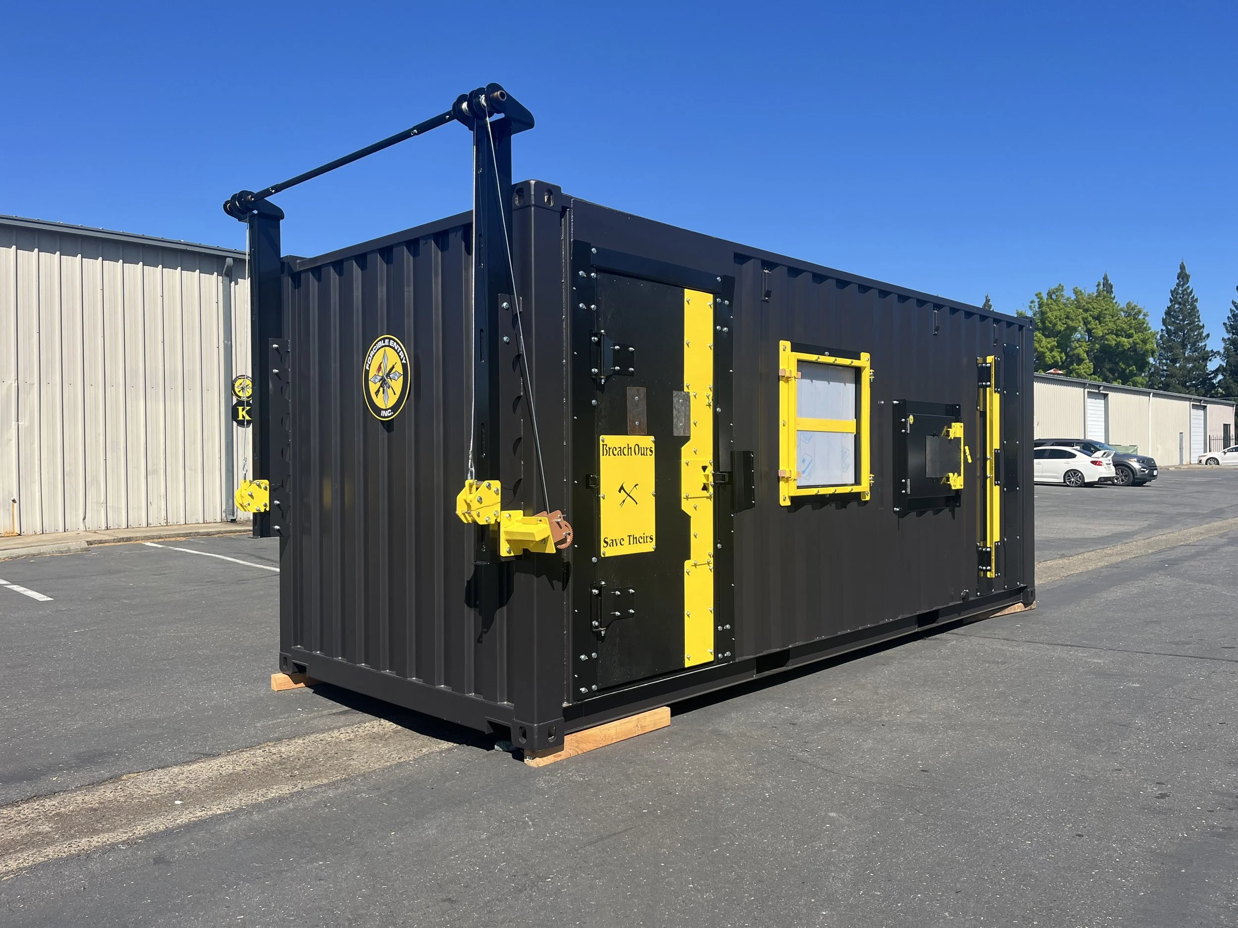 Shipping Container Training Structures — Forcible Entry, Inc.
