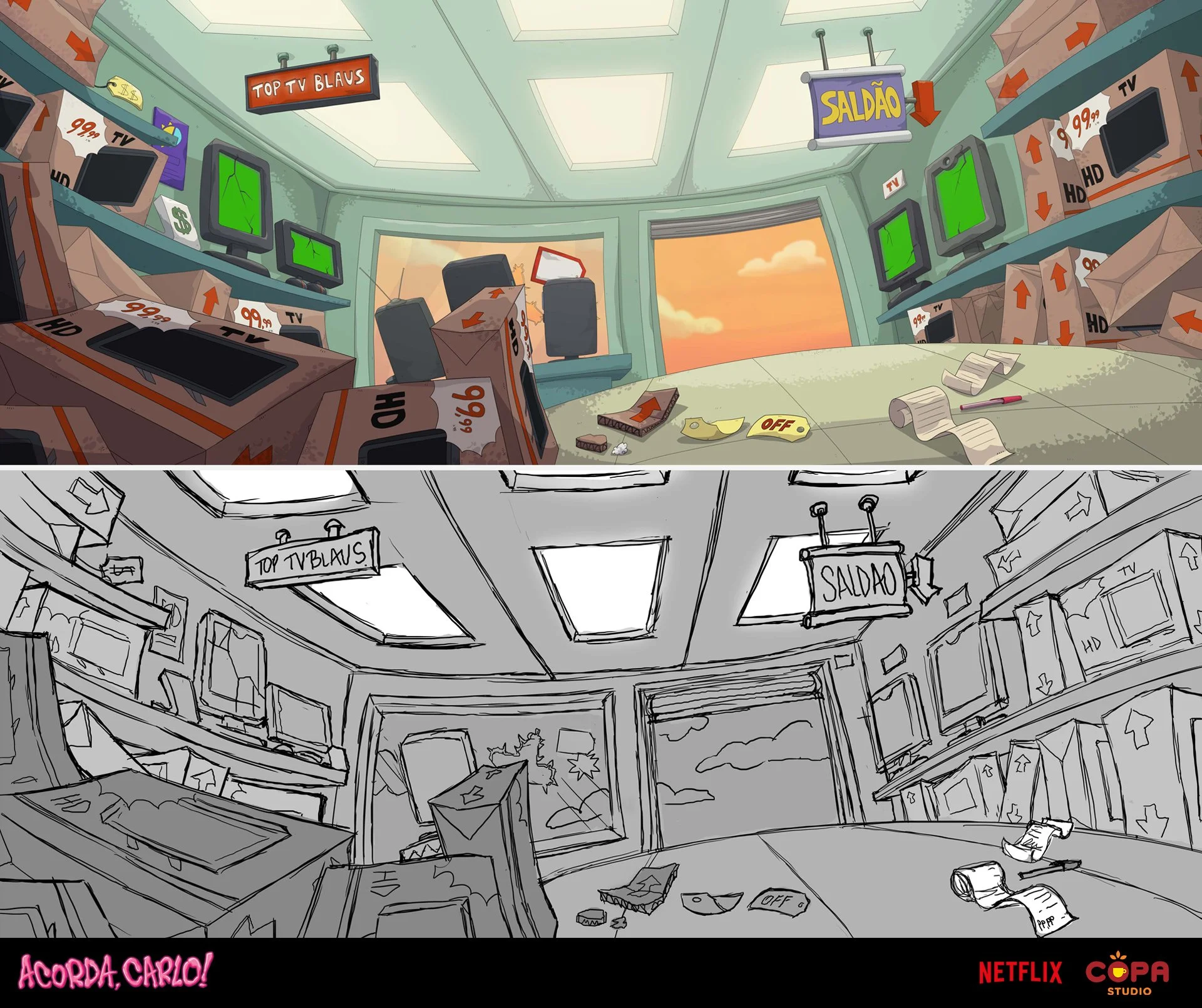 Wake up, Carlo! (2D BG) — CAMI COUTINHO