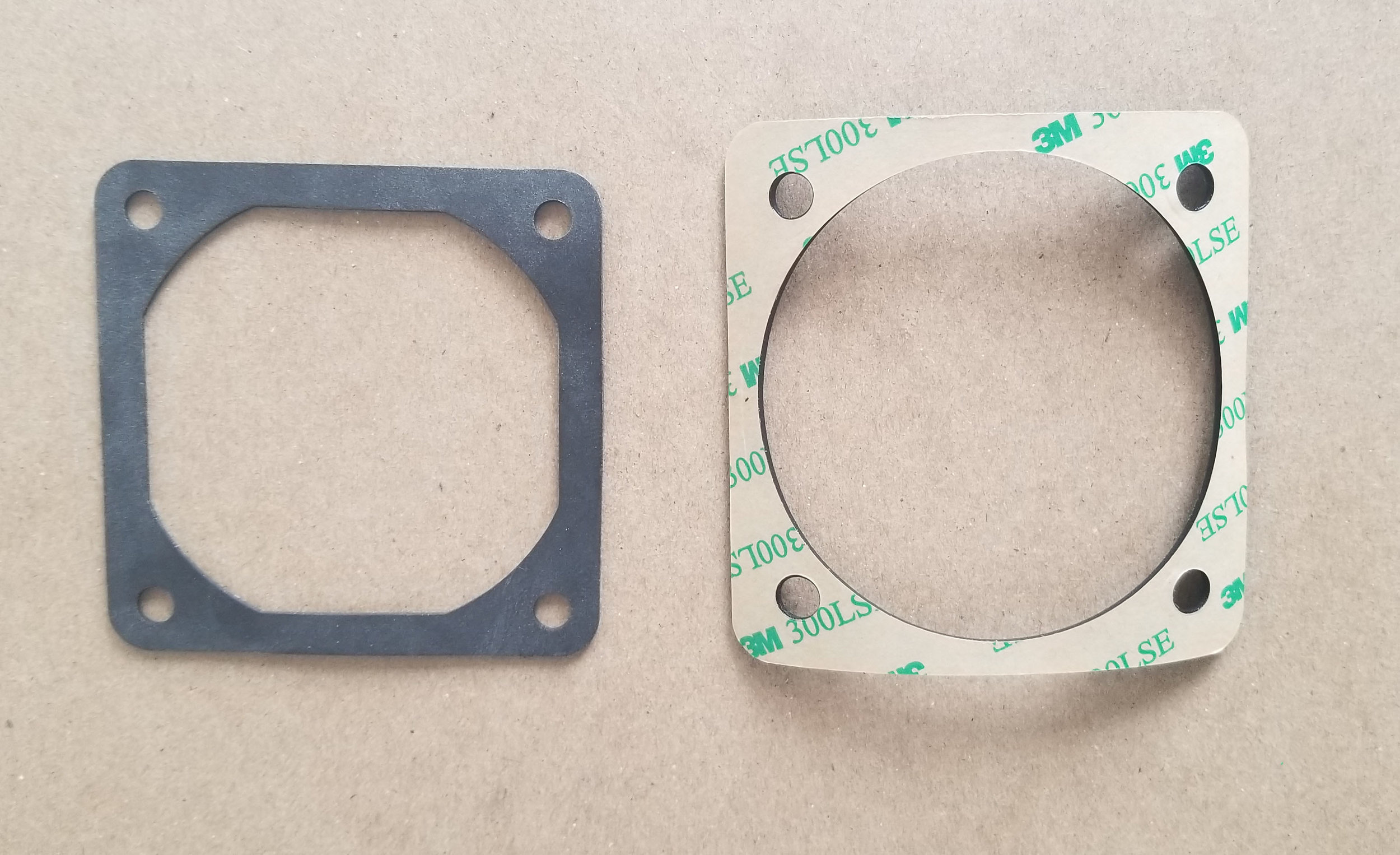 Die cutting custom gaskets thermal pads gap pads