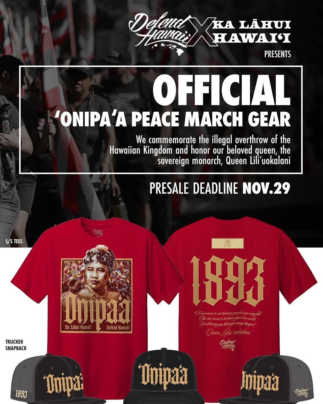 ʻOnipaʻa Peace March 2024 — HAPA: Hawai'i Alliance for Progressive Action