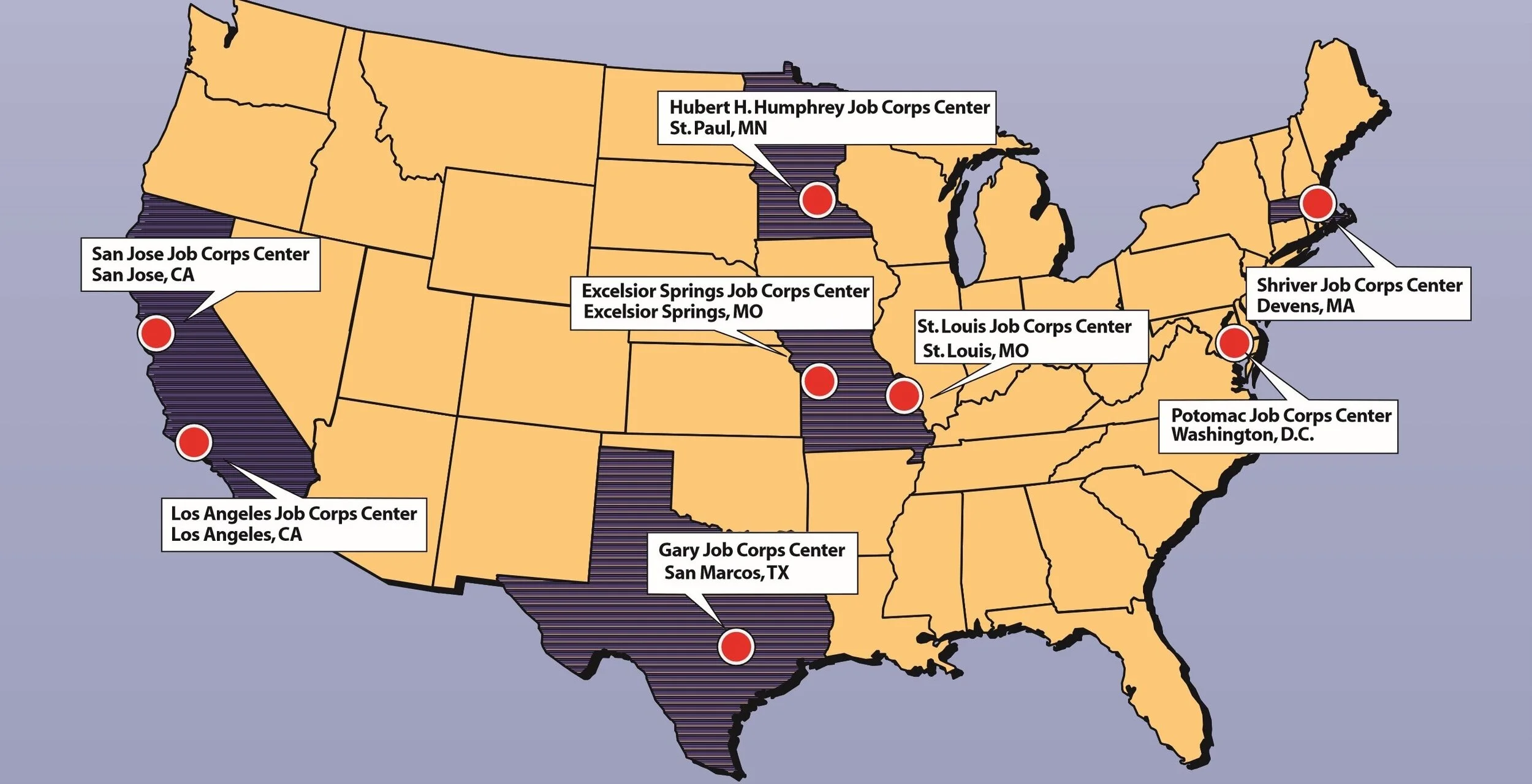 Locations — TCU/IAM Advanced Training Program
