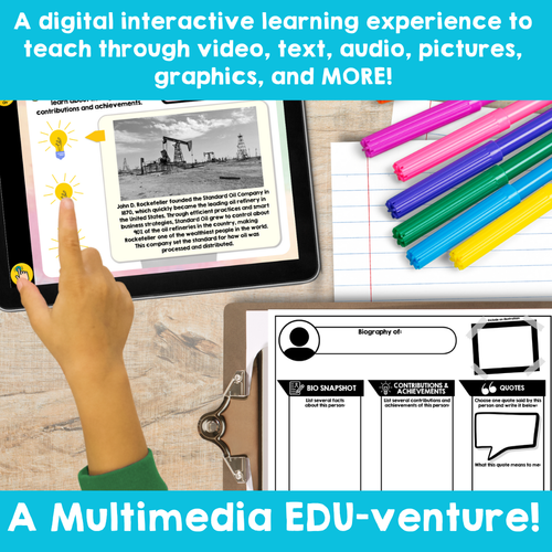Michelle Obama LINKtivity Biography for Kids — THE CLASSROOM NOOK