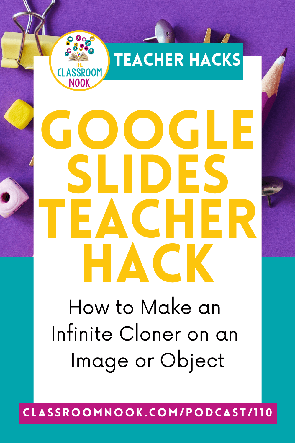 Google Slides Teacher Hack: How to Make an Infinite Cloner on an Image ...