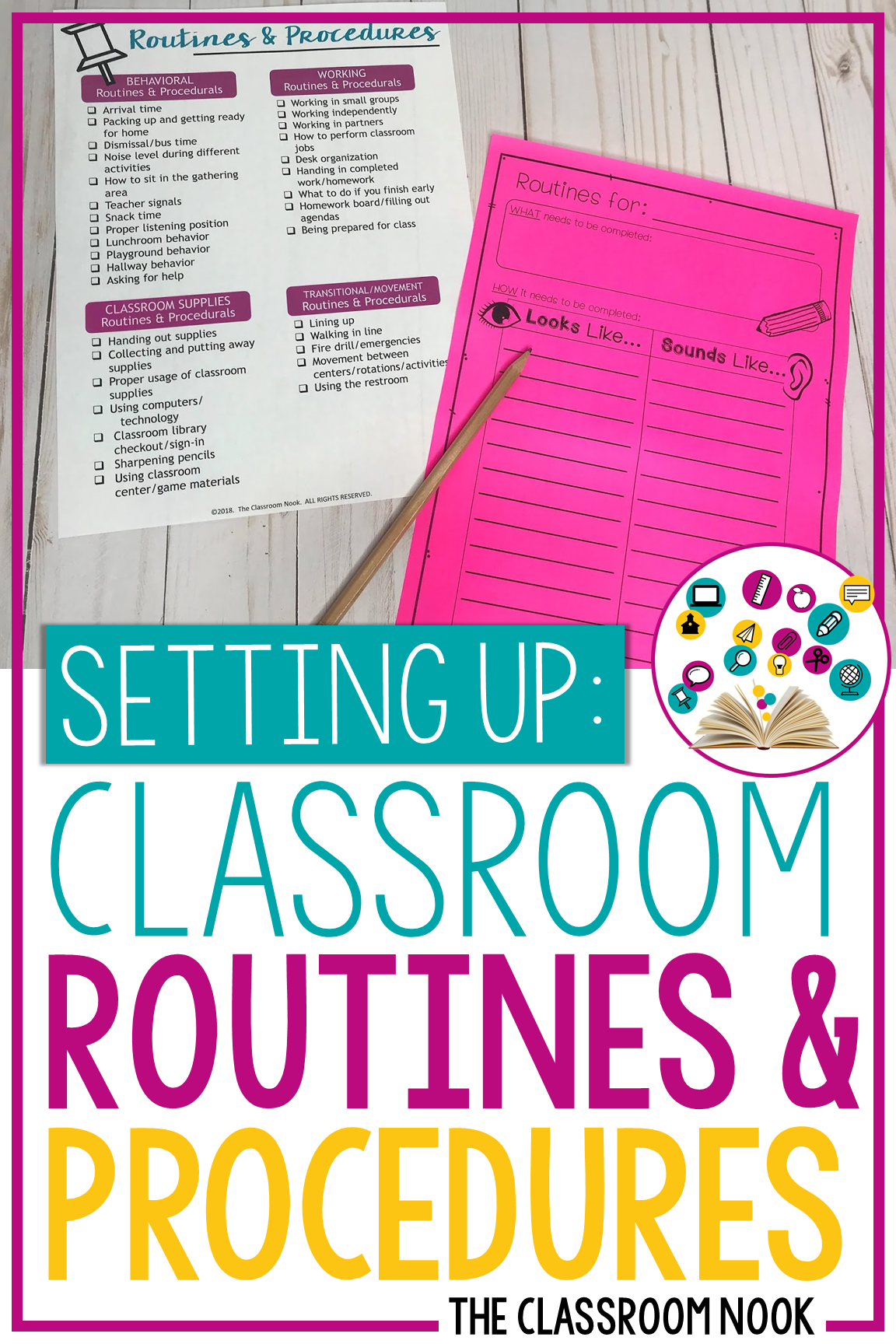Back To School Series Setting Up Classroom Routines And Procedures