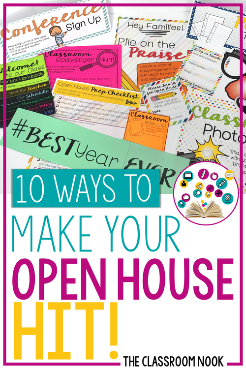 Back to School Series: 10 Ways to Make Your Open House a Hit! — THE ...