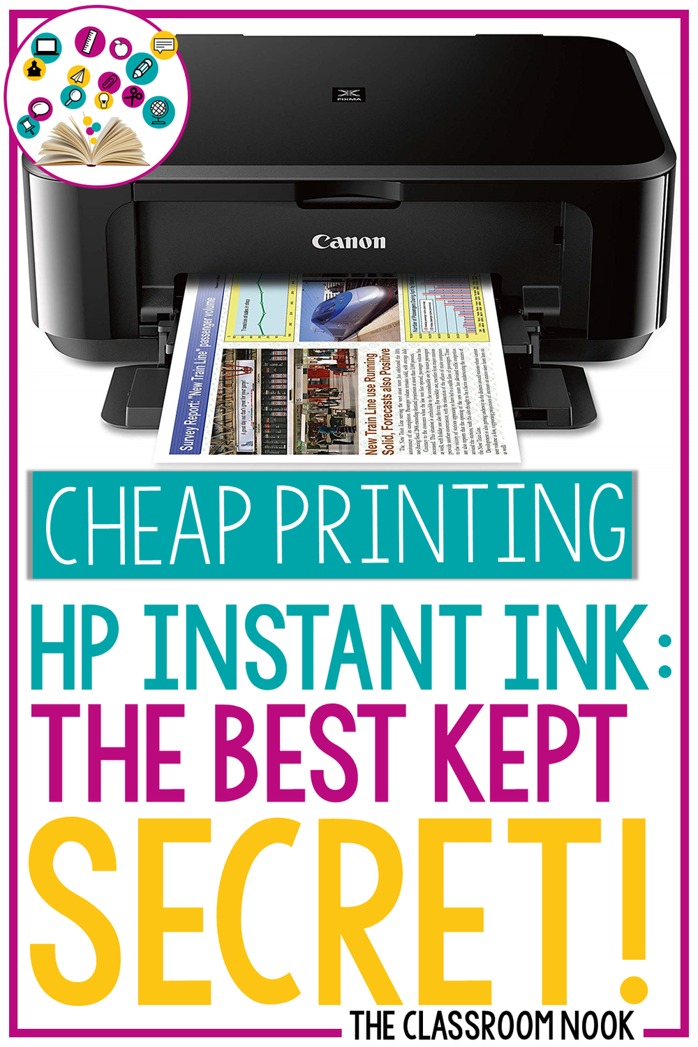 HP Instant Ink Program: A Teacher’s BEST Kept Secret! — THE CLASSROOM NOOK