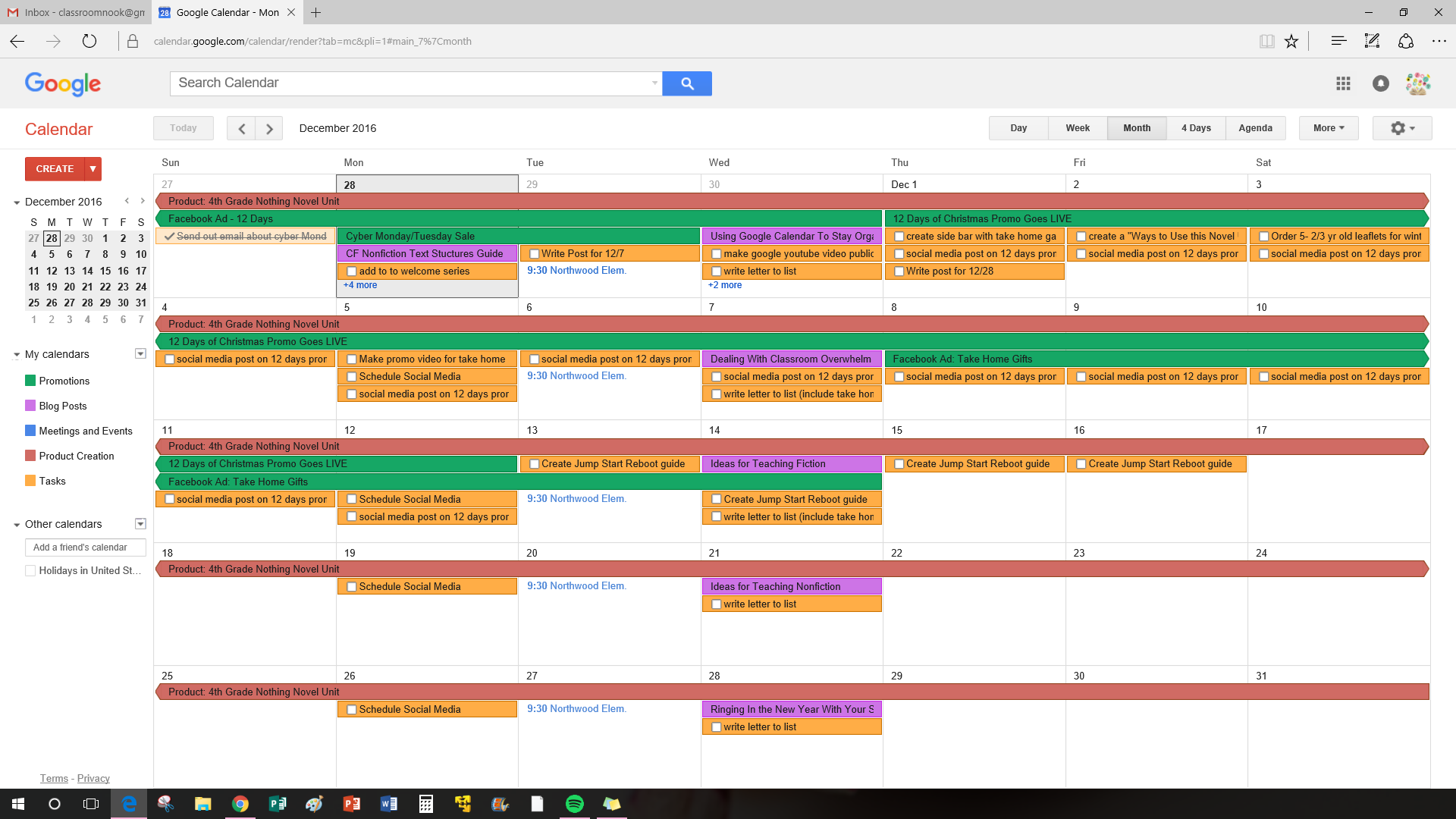 How to Organize Your Teacher Life With Google Calendar — THE CLASSROOM NOOK