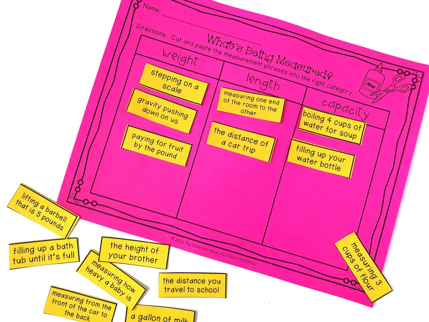 Interactive Ways to Teach Measurement and Measurement Conversions — THE ...