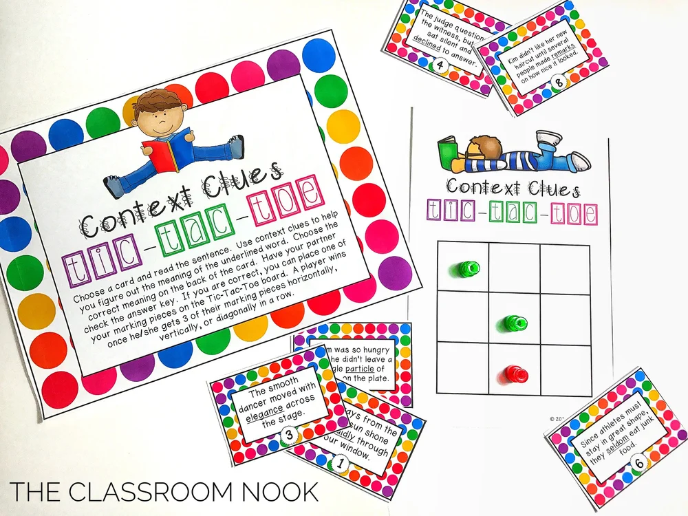 Teacher's Toolkit: Activities to Help Students Practice Using Context ...