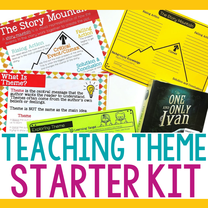 How To: Teaching Theme In The Upper Elementary Classroom (...So that ...