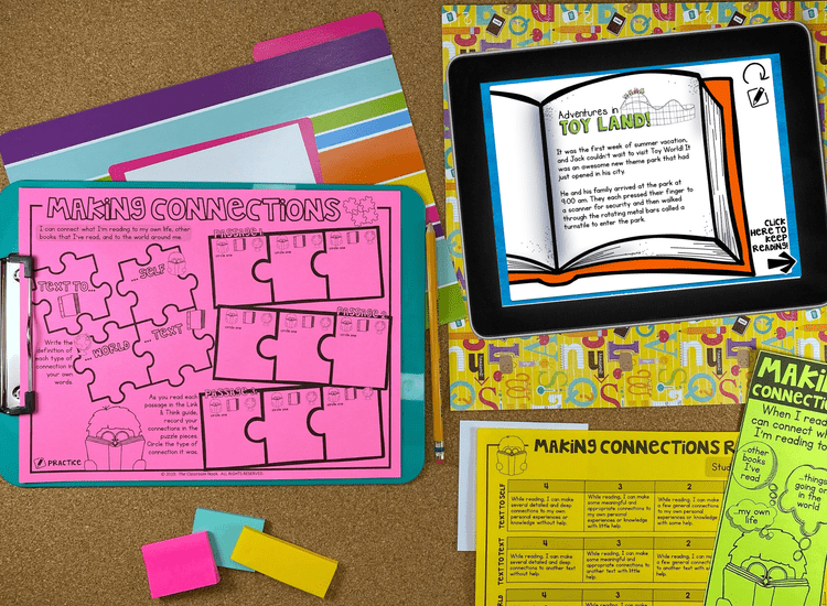 Reading Comprehension Strategy Series: How To Teach Making Connections ...