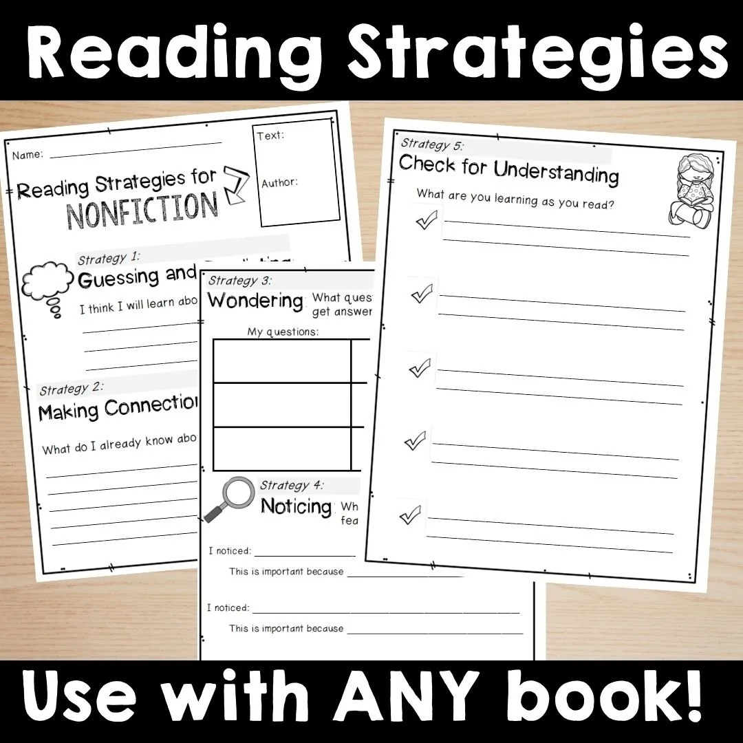 Nonfiction Reading Skills Strategies Text Features Text Structures Nonfiction Reading Skills Strategies Text Features Text Structures