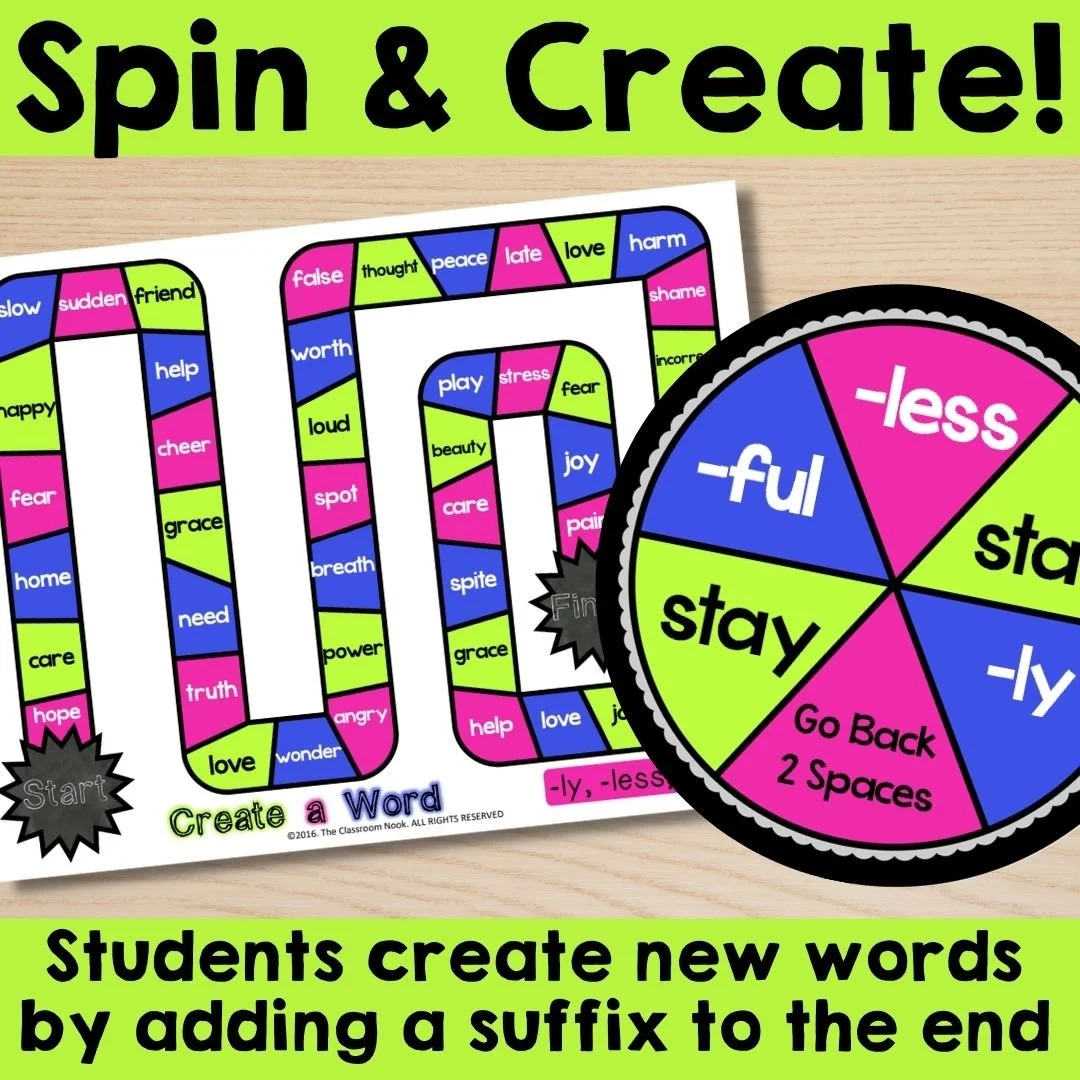LITERACY CENTER GAMES: Synonym and Antonym Puzzles - Vocabulary ...