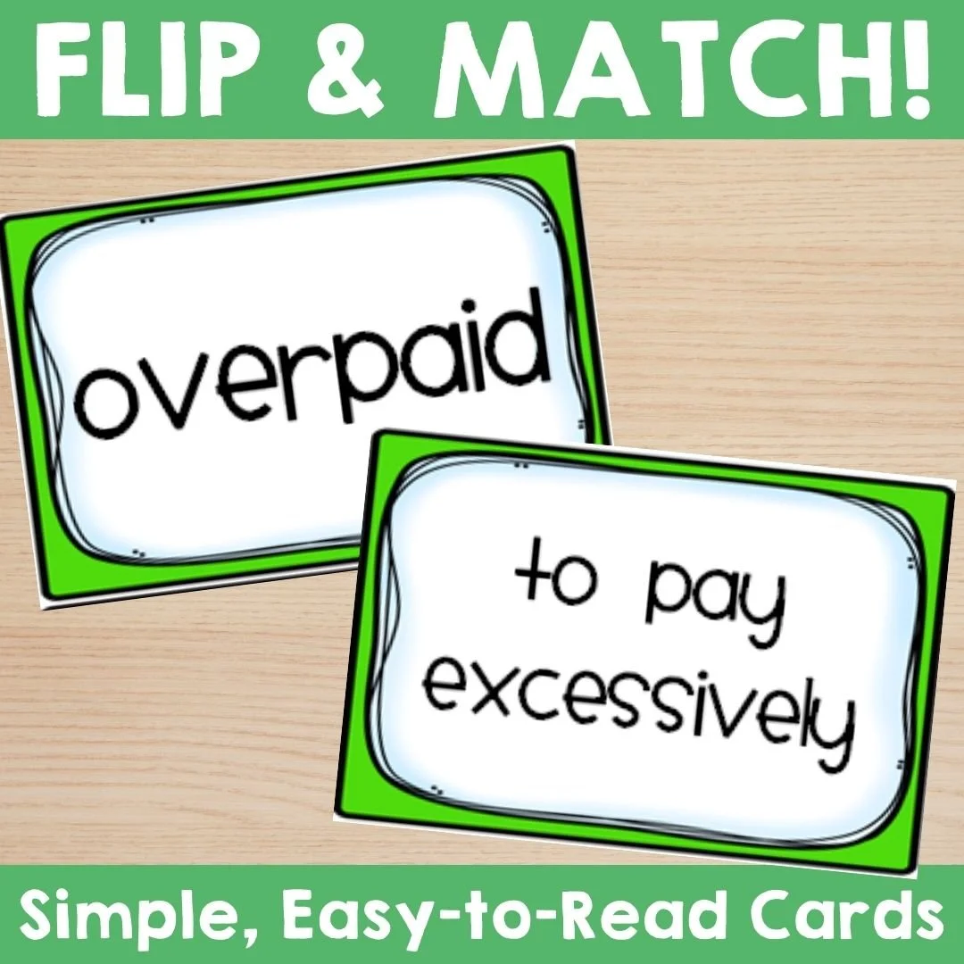 Prefix Literacy Center (pre-, over-, mis-) Vocabulary and Word Work ...