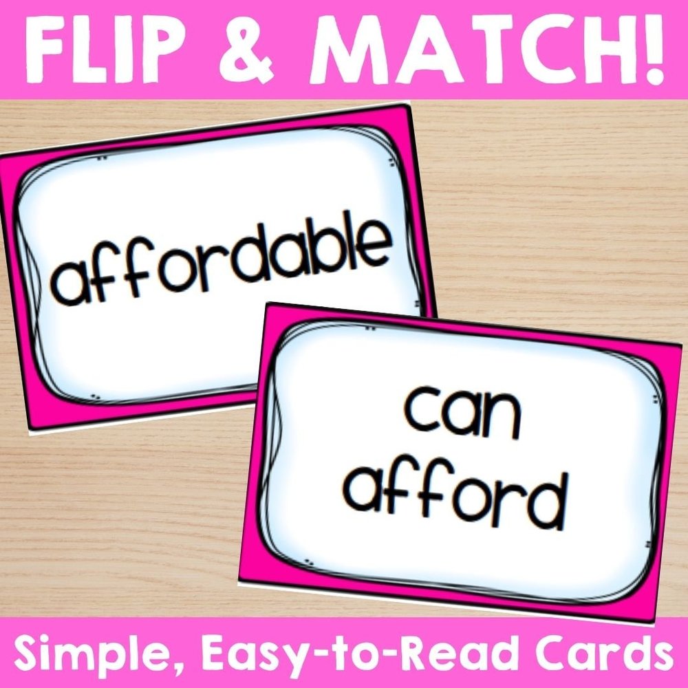 LITERACY CENTER GAMES: Synonym and Antonym Puzzles - Vocabulary ...