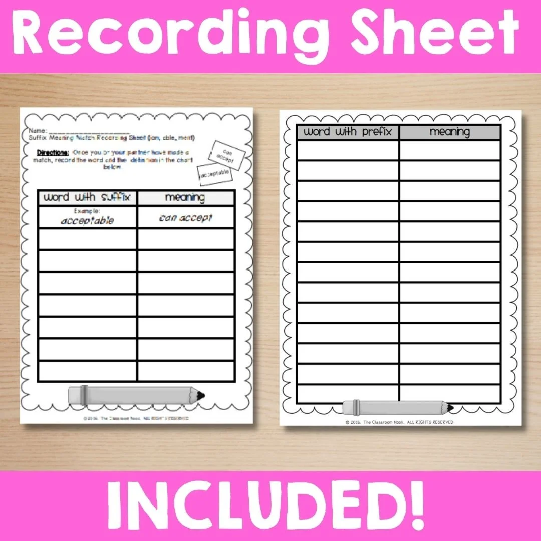 LITERACY CENTER GAMES: Synonym and Antonym Puzzles - Vocabulary ...