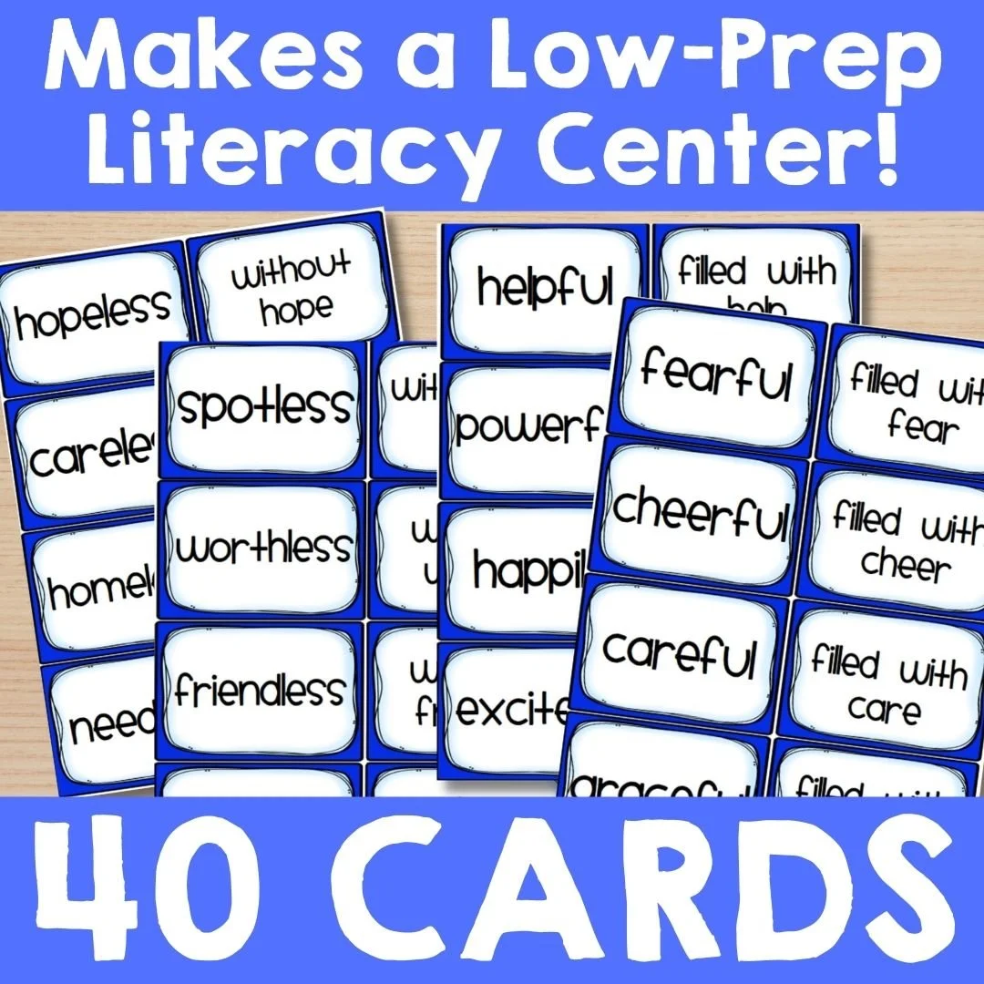 LITERACY CENTER GAMES: Comparative & Superlative er, est, more/less ...